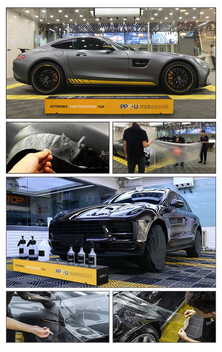 PPF-U Automotive Vinyl Wrap - Clear Gloss Protection