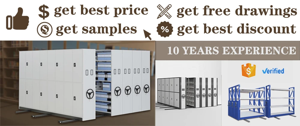 Mobile Compactor Storage System Archive Filing Cabinet Mechanical High ...