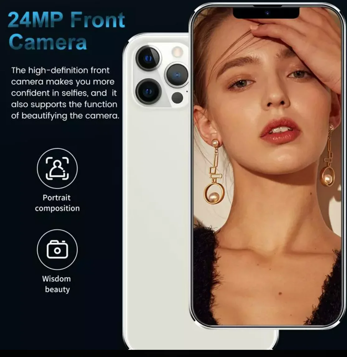 Cheap Telephone New I13 Pro Max 6.7 Inch 16gb Ram+512gb Rom Face Unlock ...