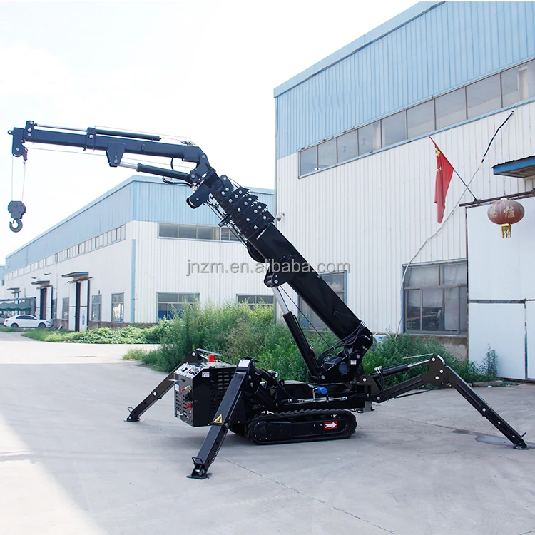 Hot Sale Smallest Spider Crane Foldable 3t Mini Lifting Height ...