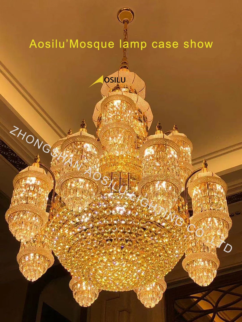 French Saudi Arabia Empire Crystal Chandelier - Luxury Lighting