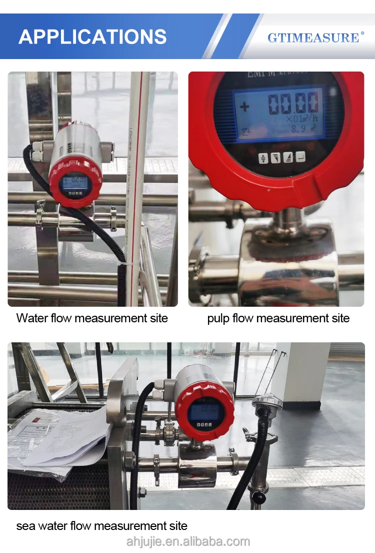 High Accuracy Electromagnetic Flow Meter - RS485 Modbus