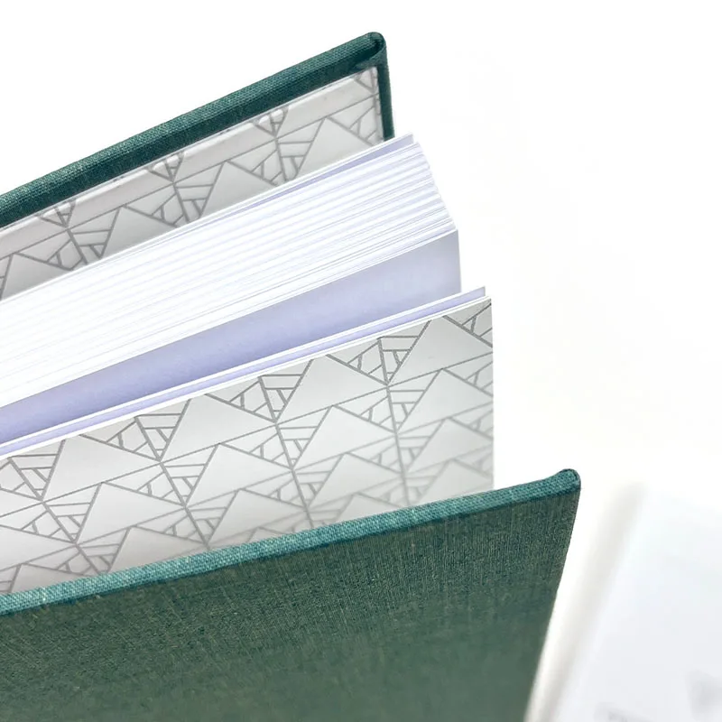 Custom Linen Hard Cover Book Publishing Special Binding Hardcover Cloth ...