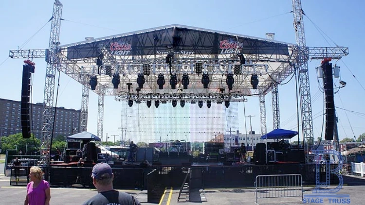 Spigot Design Roof Truss System Concert Stage Truss Lifting Truss For ...