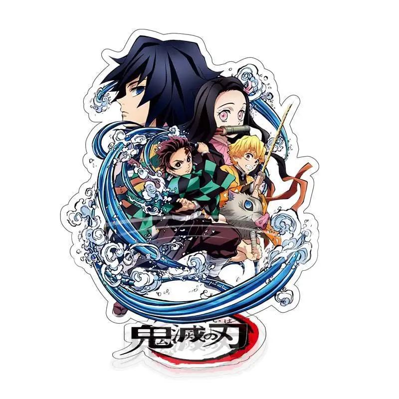 Anime Demon Slayer Kimetsu No Yaiba Standing Sign Double Sided Printing ...