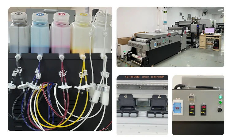 Dtf Printer Printing Automatic Digital Machine 4 Epson I3200 Heads 60 ...