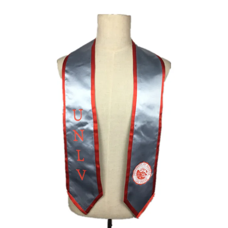 Plain White Sublimation Stole Sublimation Graduation Stoles Wholesale ...