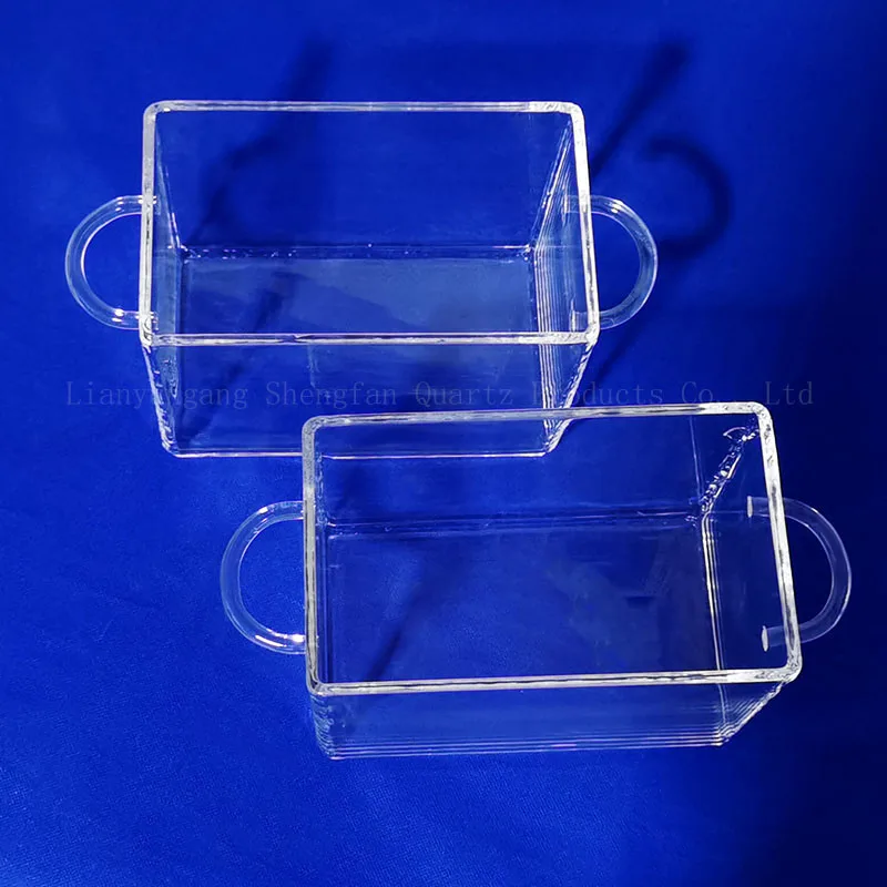 Quartz Boat for Diffusion Wafer Processing - 99.99% Pure