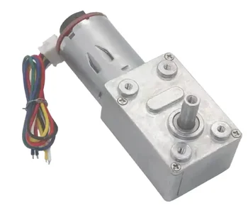 Dc 6v 12v 24v 2rpm To 150rpm Jgy370 Dc Gear Motor Low Speed High Torque Full Metal Gearbox Self ...