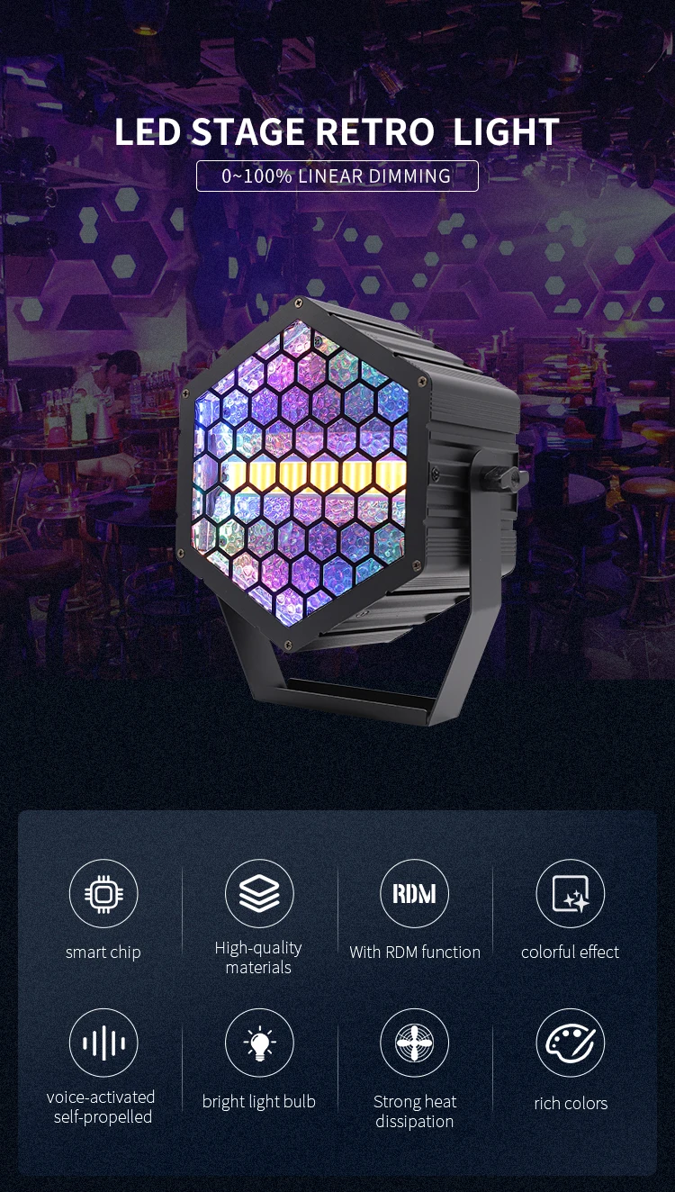 150w Led Portman Retro Lights Flash Amber Strobe Bar Dj Led Portman ...