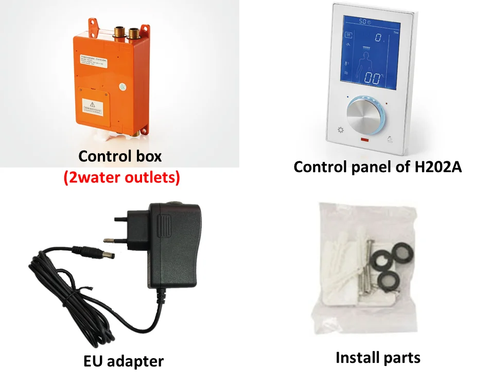 SJ-H202B Smart Digital Thermostatic Shower Controller | Modern Shower ...