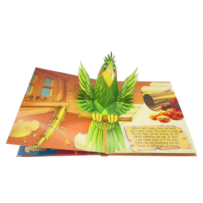 Factory Custom 3d Pop-up Books High Quality Hardcover Children's Books ...