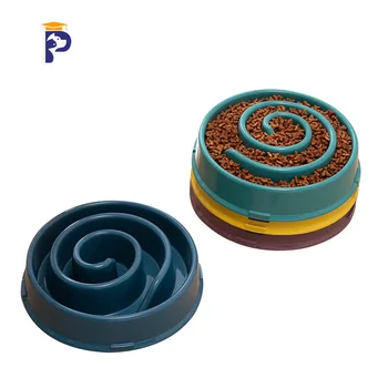 Slow Feeder Large Dog Bowls For Dog Non Slip Maze Puzzle Bowl Pet ...