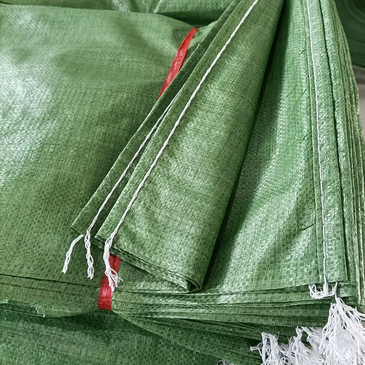 25kg Construction Sand Green Package Bag Empty Sacks 50kg PP Woven Sand ...