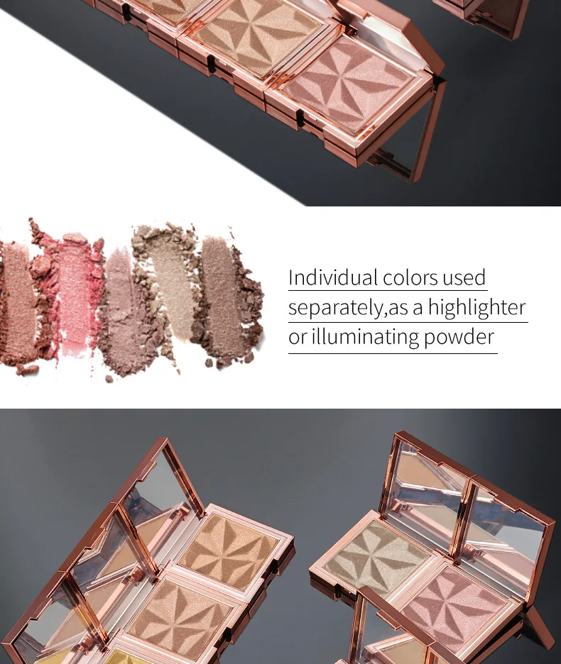 Wholesale Highlighter Makeup Face Glow Shimmer Loose Highlighter And ...