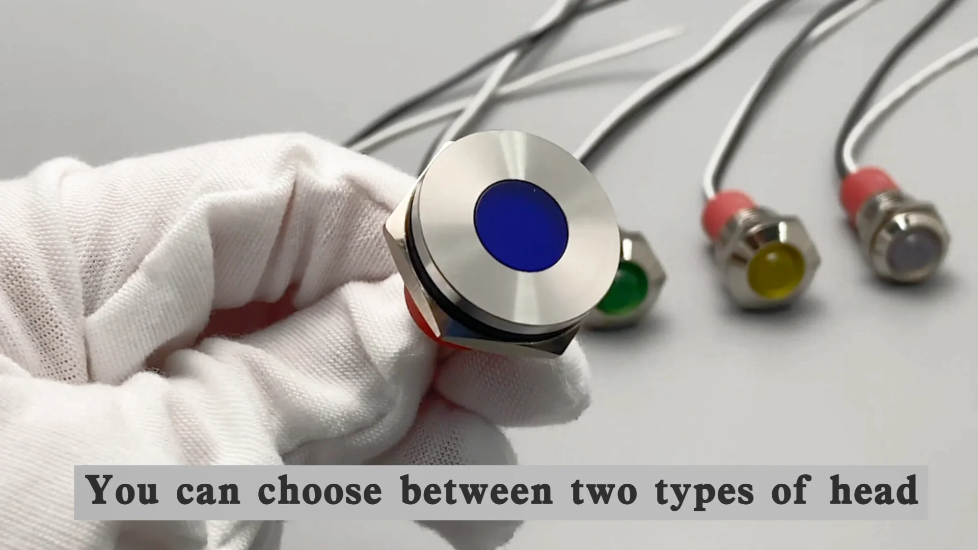 Low Price Dot Illuminated Two Pins Ip67 Waterproof 22mm Signal Lamp Led ...