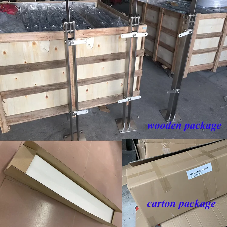 304 316 Stainless Steel Spigot Glass Railing Ss Railing Accessories ...