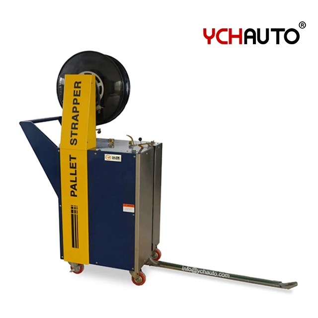 Mobile Semi Automatic Pallet Banding Machine for USA Sale