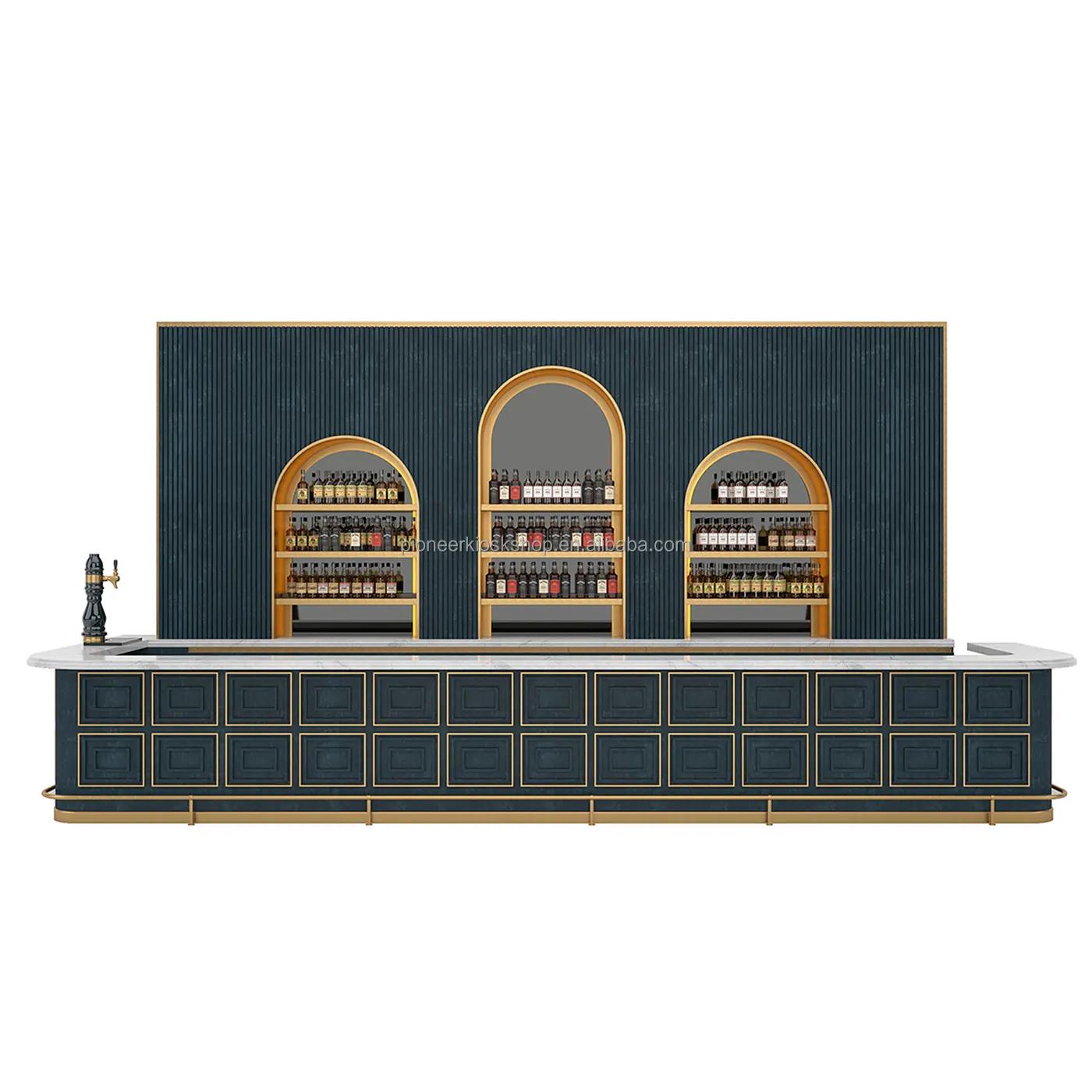 Customized Bar Counters - Luxury Hotel & Restaurant Design