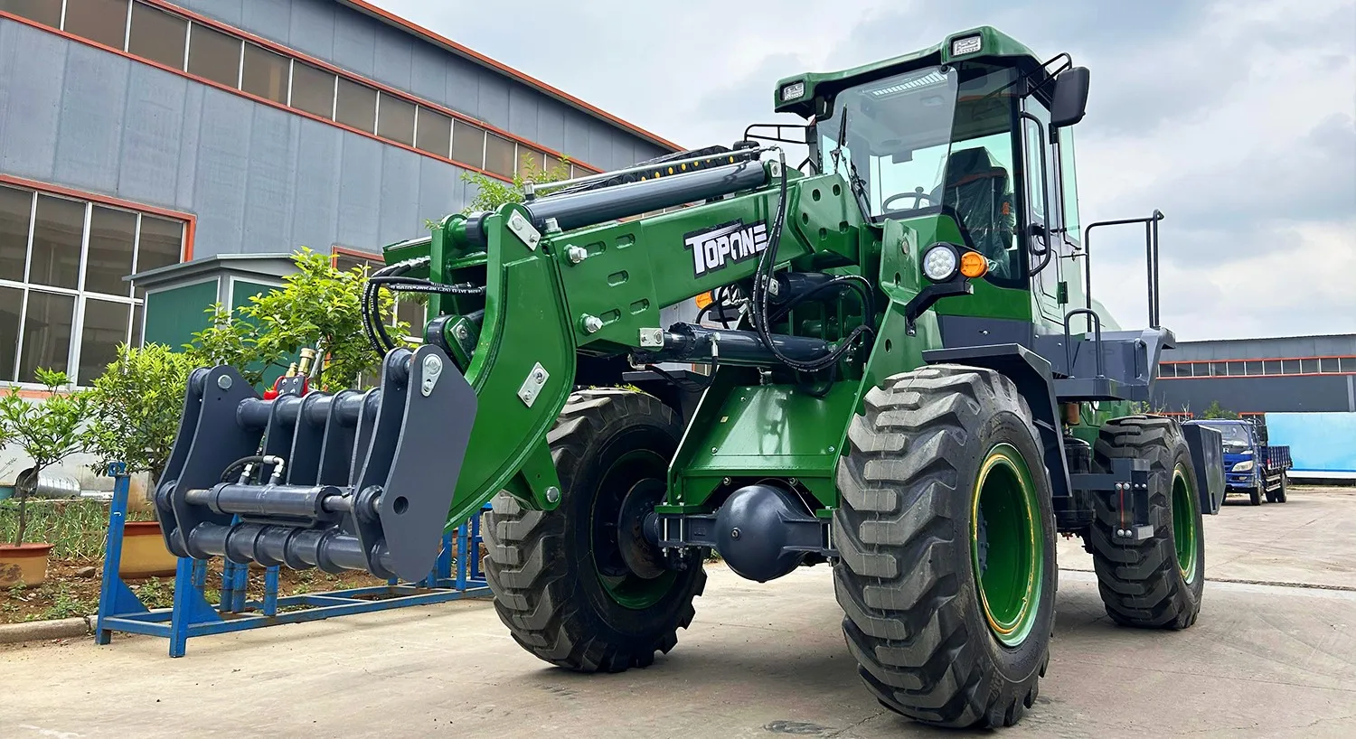 3ton Payloader Four-wheel Drive Tl4000 Hydraulic System Quick-hit Ce ...