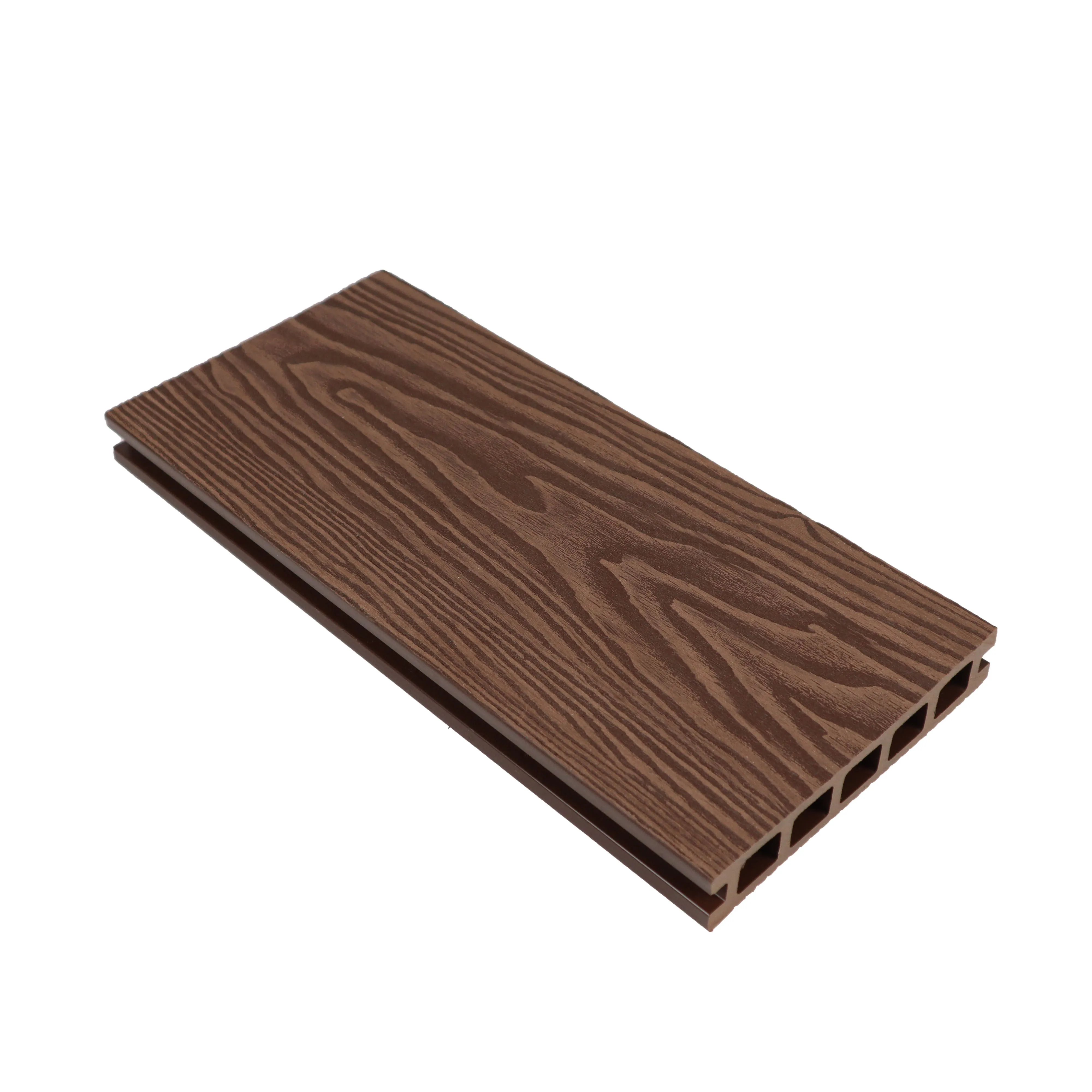 Cheap 3d Deep Embossed Wood Grain Wpc Decking Board Engineered Wpc Flooring For Outdoor Garden ...