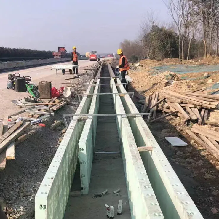 HFSY Wholesale Gutter Formwork Cement Plastic Formwork for Wall Tops ...