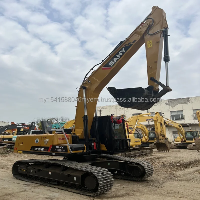 Sany Sy215c Pro Tracked Digger Crawler Excavator Used Excavator Sany ...