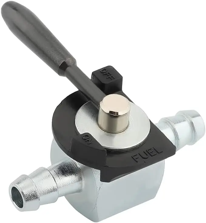 1/4" Inline Fuel Shut Off Valve Cut Petcock Gas Diesel Petrol Fit ...