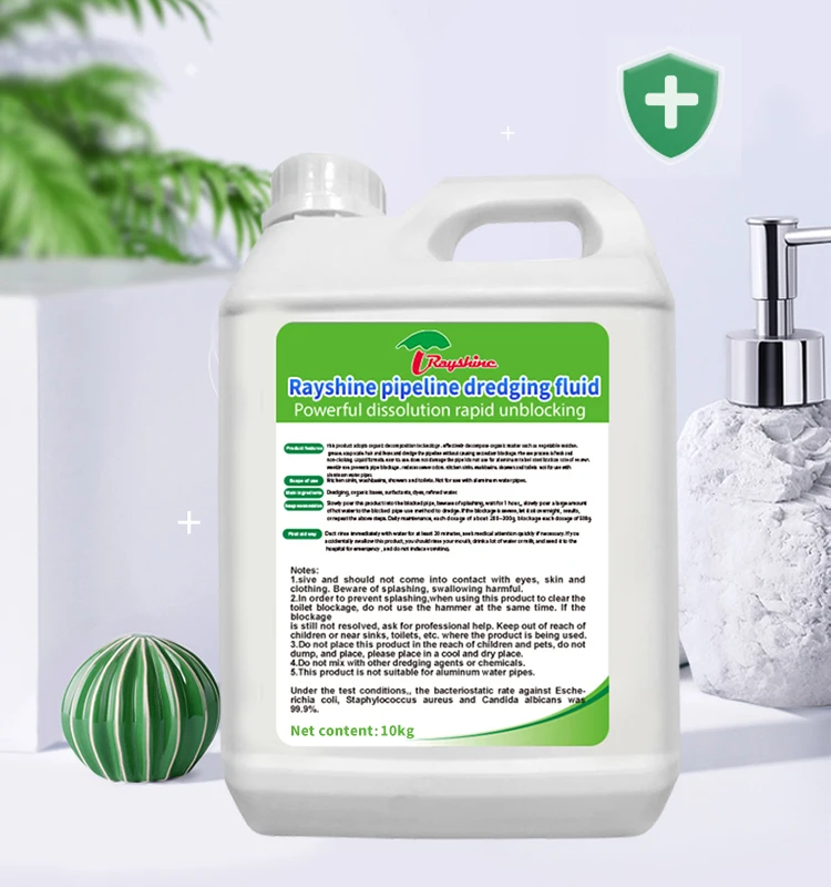 Rayshine Custom Formula Pipe Dredging Gent Remove Drain Blockage Dirt ...