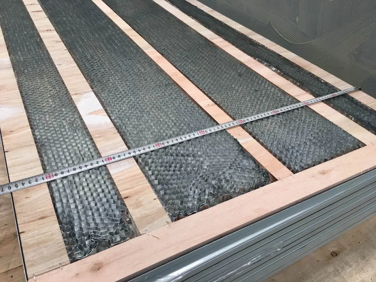 Mill Finish No Coating Aluminum Honeycomb Panel for Wall Back Board ...