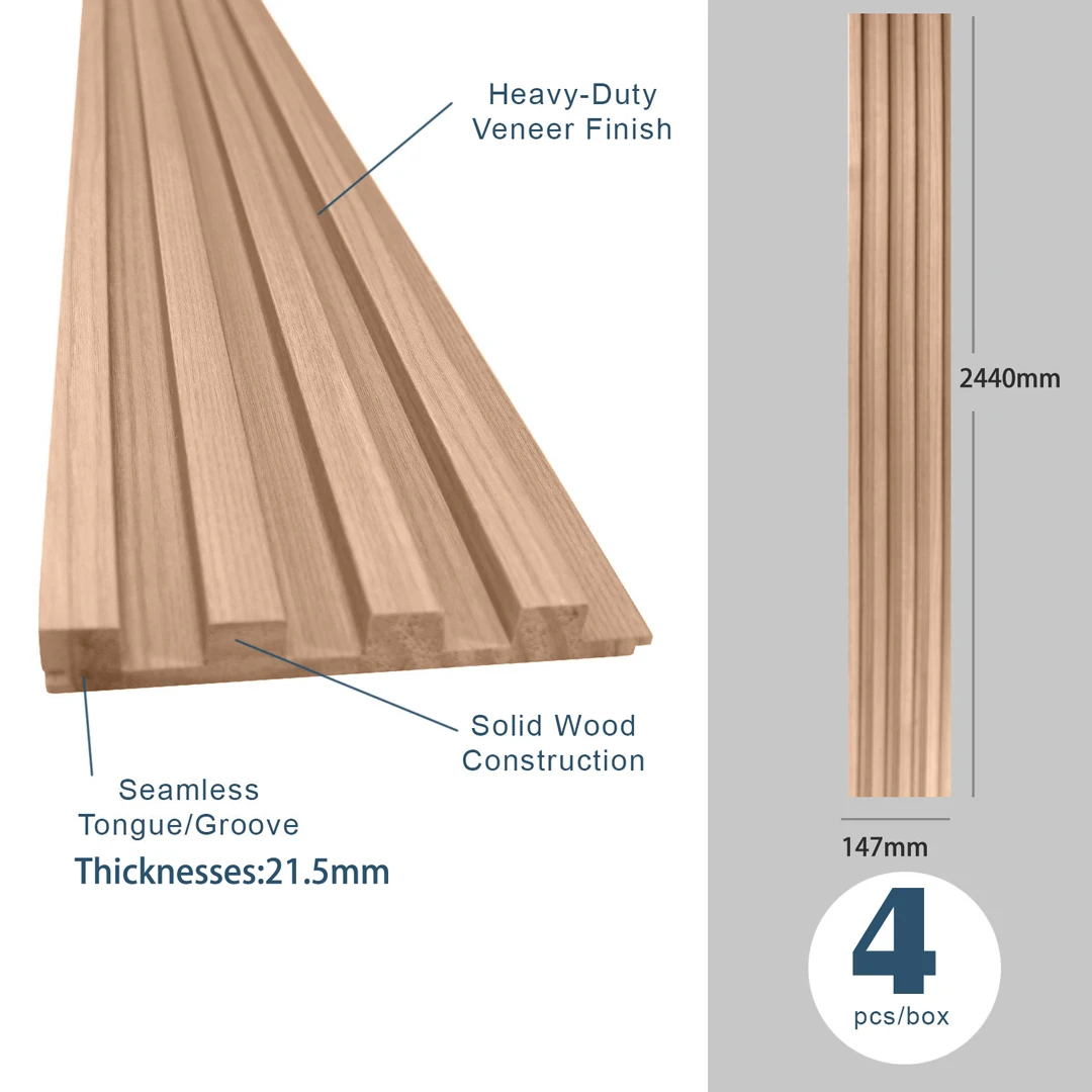 Akuslat Fluted Wall Panel Wpc Exterior Walls Panels Wpc Decorative ...
