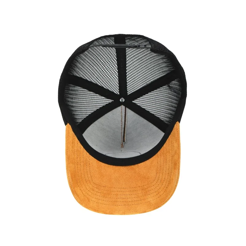 Wholesale Mesh Custom Velvet Trucker Cap 5 Panels Custom Applique Patch ...