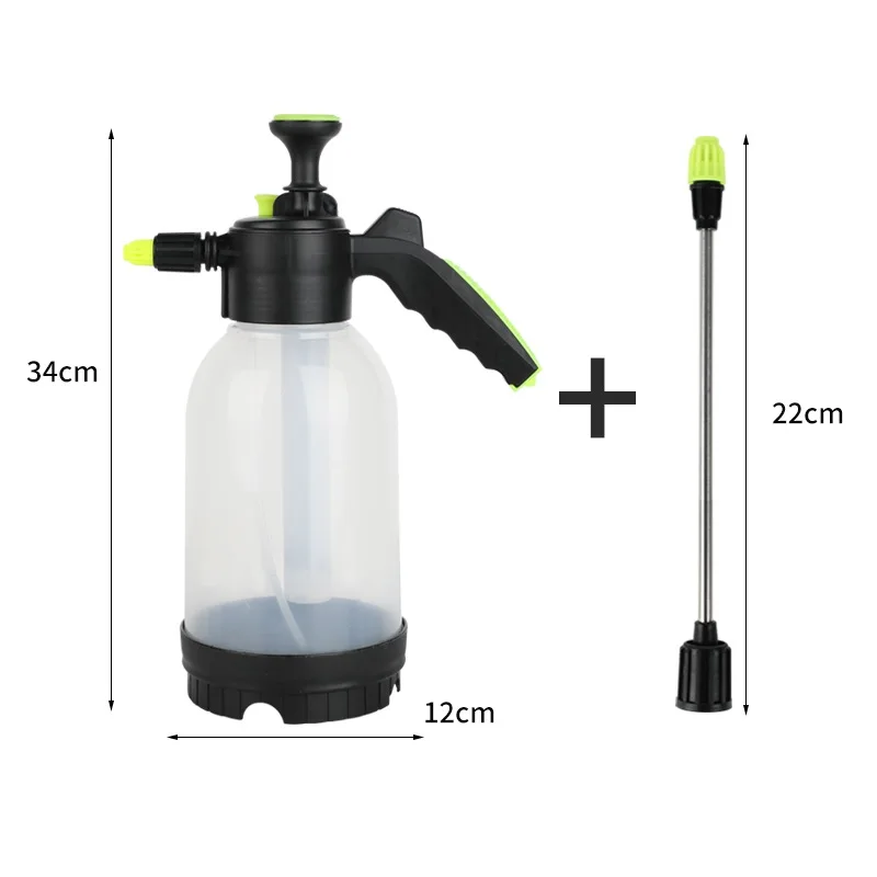 Professional 2l Portable Hand Pump Garden Sprayer Car Washing Foam ...
