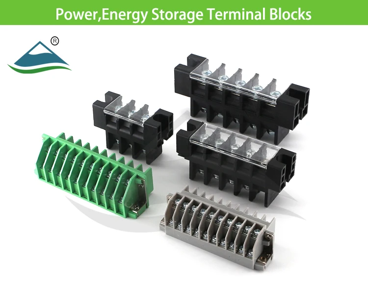 Pulg-in Spring Terminal Blocks Pcb Screw Electrical Connectors ...