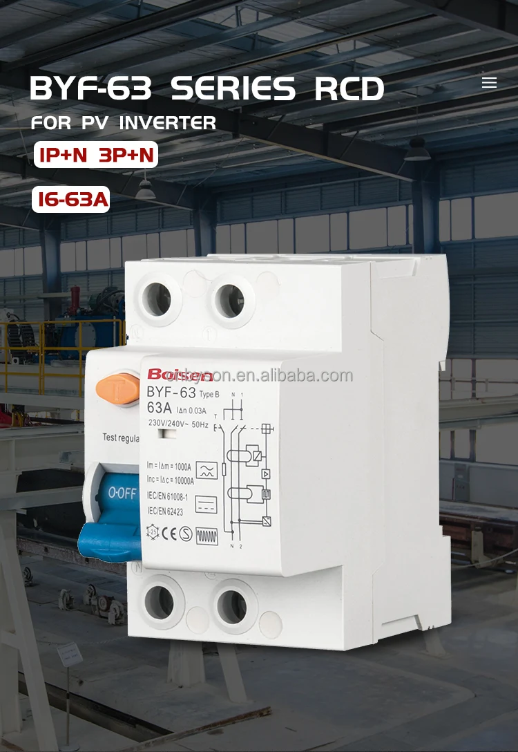 유형 B Rccb 접지 누설 전류 차단기 Dc Rccb Rcd 잔류 전류 장치 Ce 승인 - Buy 잔여 현재 장치rcd유형 B ...