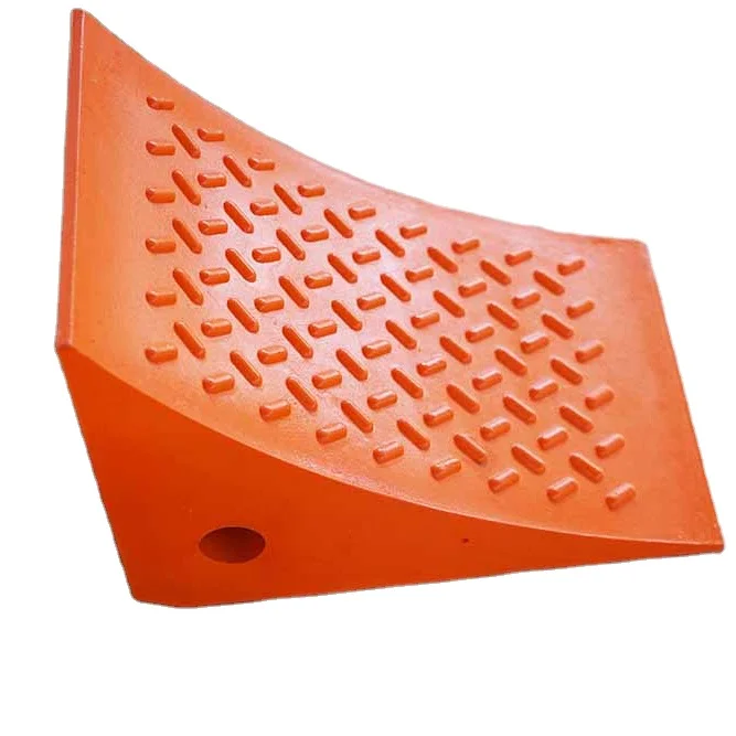 Loading 20 Tons Polyurethane Truck Tire Stopper - Buy Adjustable Wheel ...