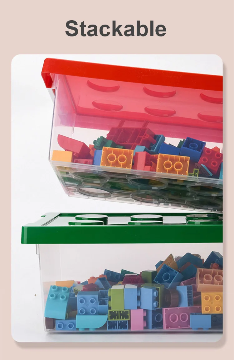 Home Plastic Storage Boxes Bins Containers for Kids & Teen Accessories ...