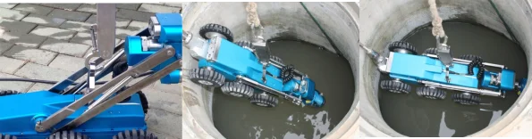 Crawler Robot Camera Cctv Pipe Inspection Video Aircraft Maintenance ...