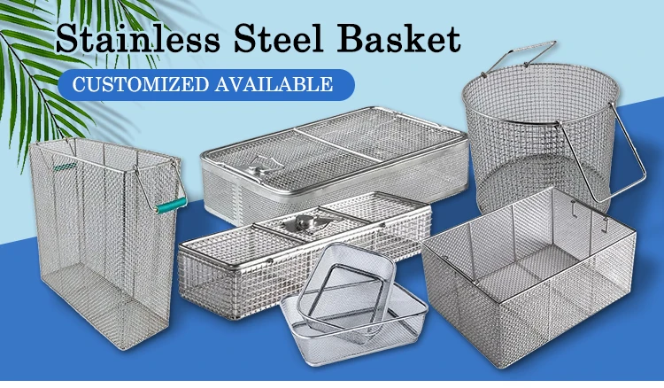 Stainless Steel 316 316l Surgical Instruments Storage Basket ...