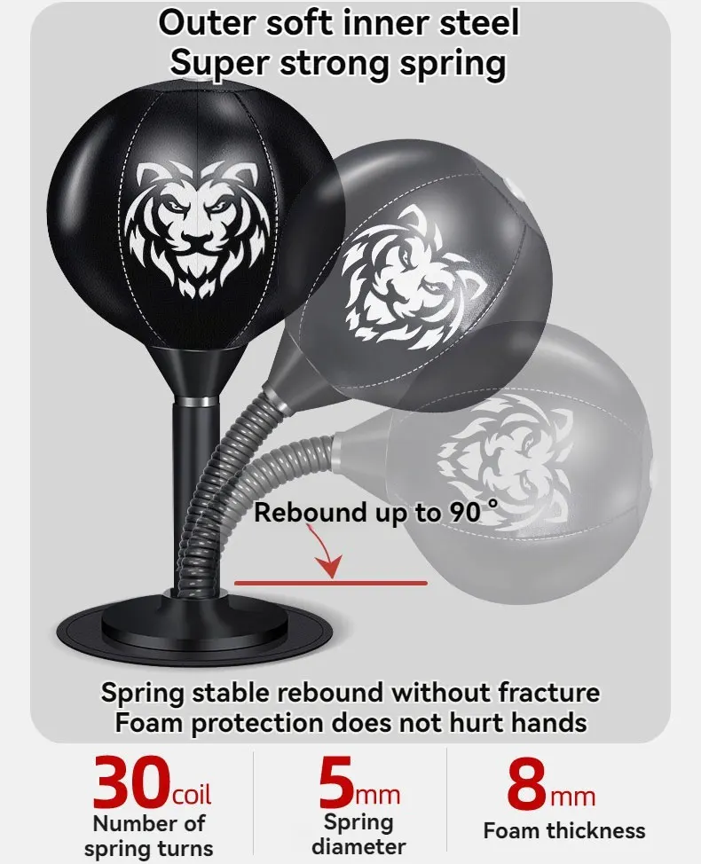 High Quality Freestanding Air Inflation Desktop Table Pu Punching Speed ...