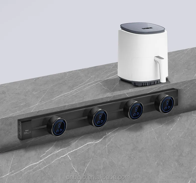 Electrical Removable Power Rail Socket Embedded Track Socket for ...