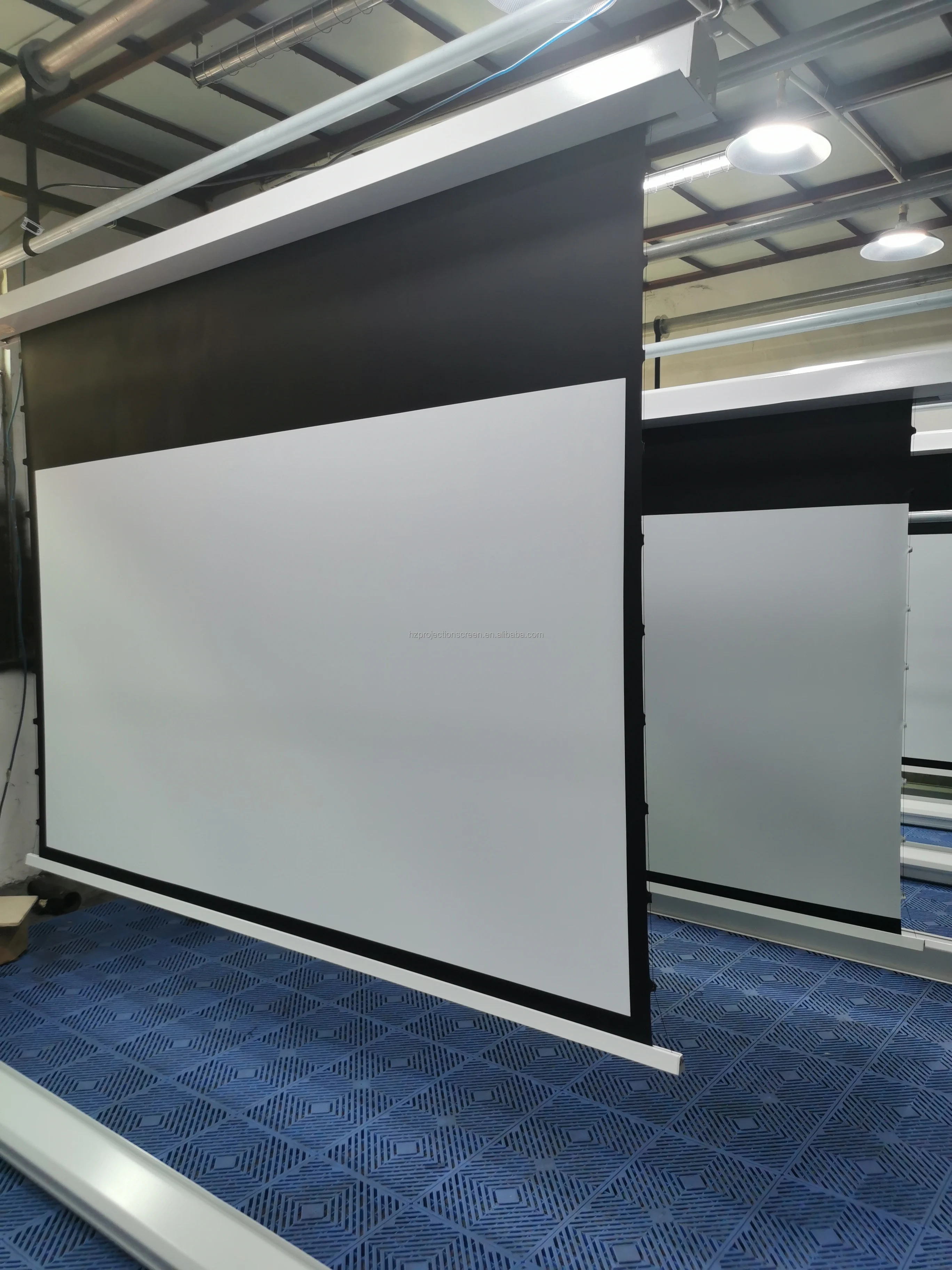TELON 150 Inch Hidden Electric Tension Laser Projector Home Theater In ...