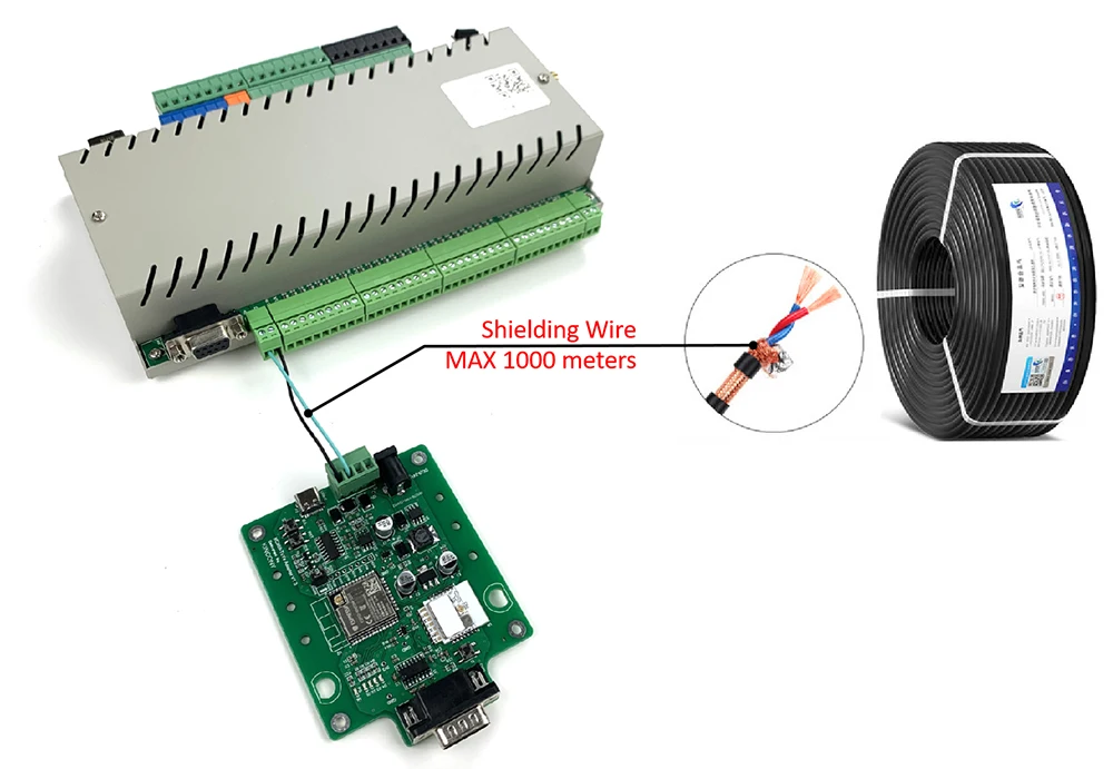 Kincony-atc Esp32 Tuya Iot Adapter For Rs232 Rs485 Relay Module With Tuya Phone Application ...