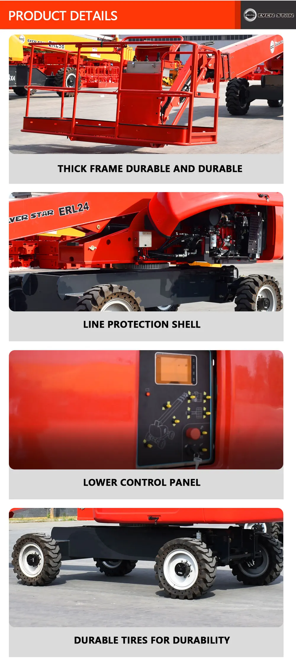 14m Articulated Boom Lift Diesel Engine Drive Crank Arm Lift - Buy ...