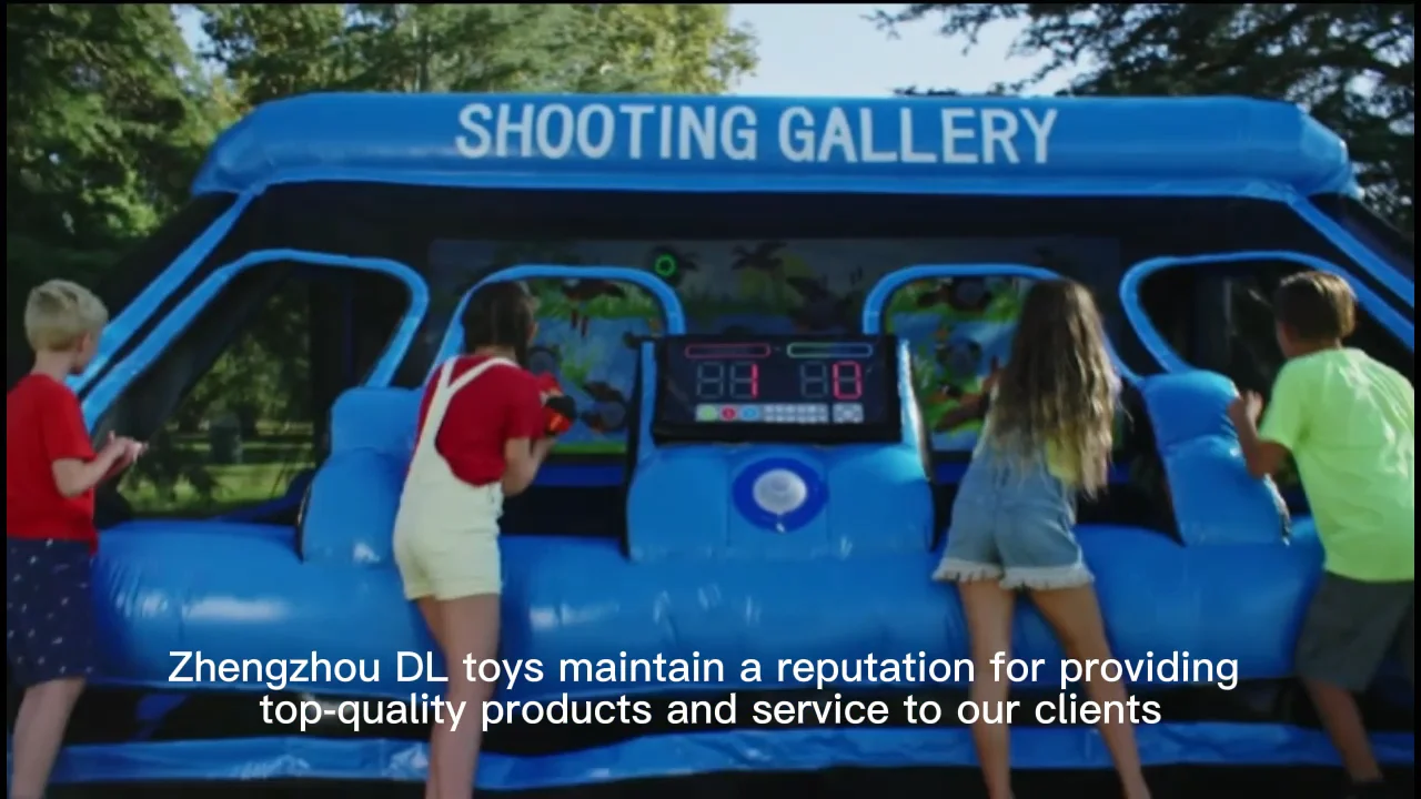 Hot Sale Interactive Ips Lighting System Games Inflatable Shooting ...