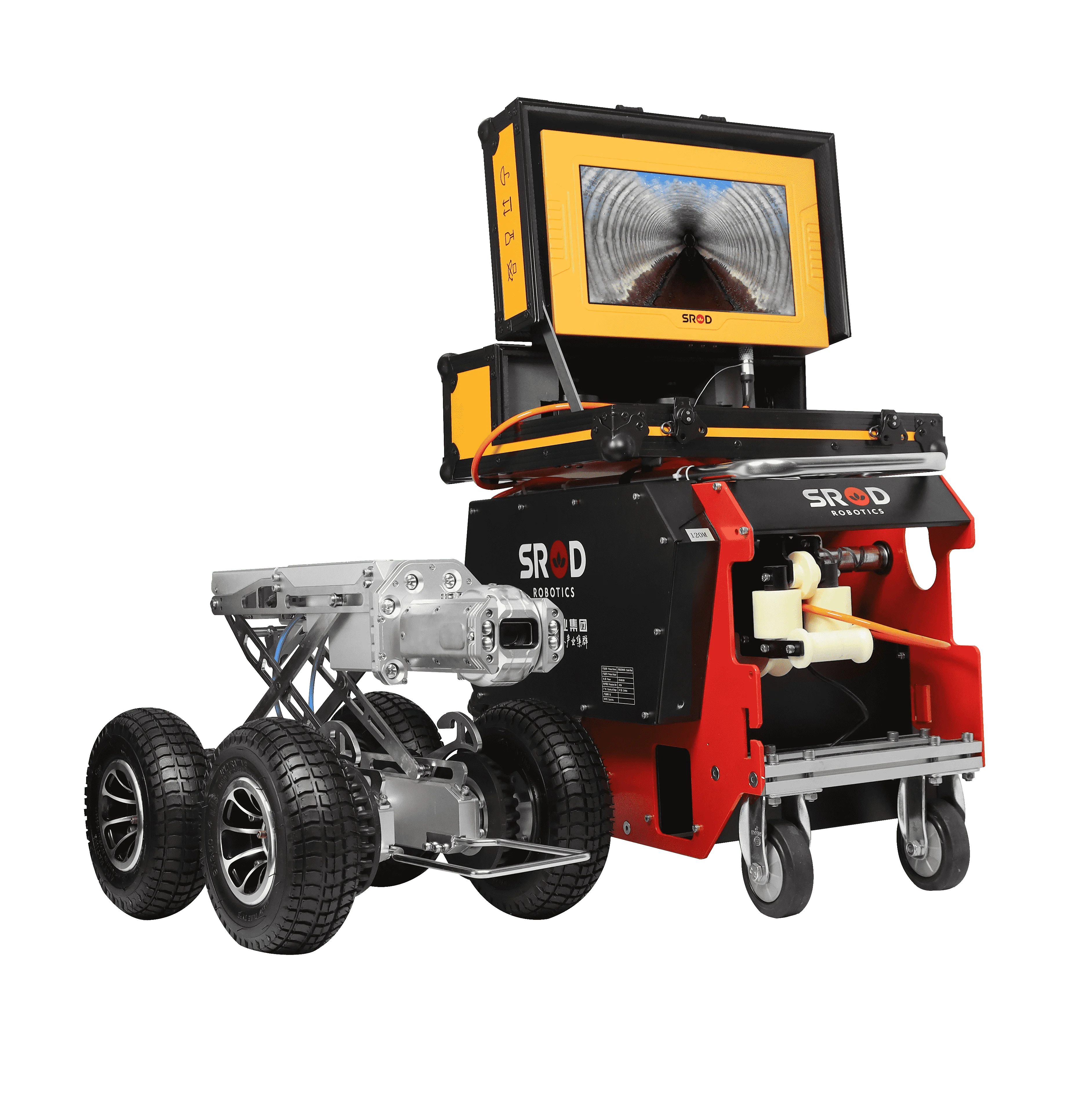 Srod S300 Flexible Sewer Pipe High Quality Video Endoscope Drain Camera ...