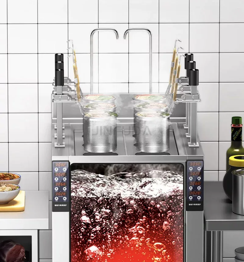 Restaurant Kitchen Automation Portable Pasta Cooker Intelligent Energy ...