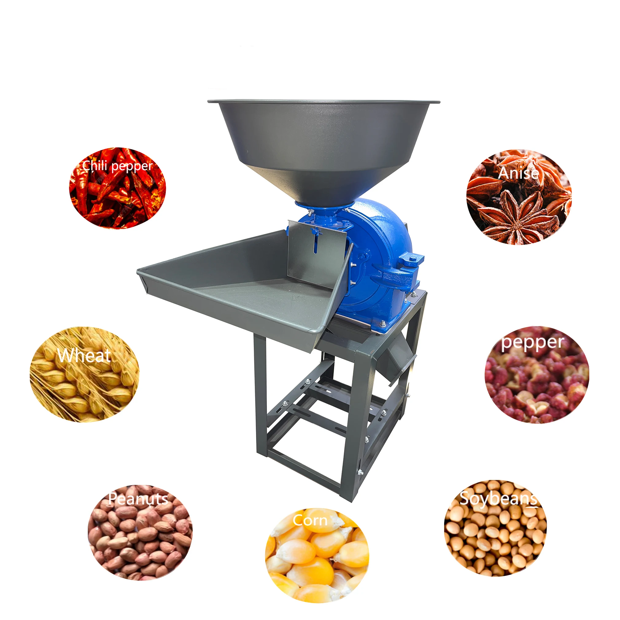 Cheap and Small Chakki Industrial Mills Mini Pulverizer Mini Flour Mill ...