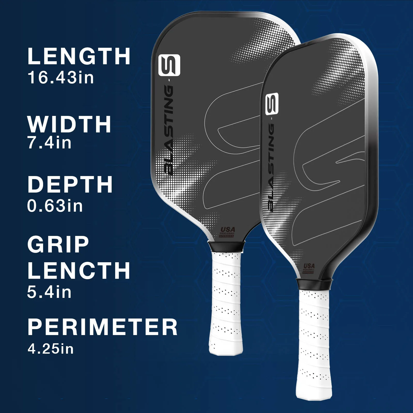 Jusain Factory Gen 4 Pickleball Paddles - USAPA Approved