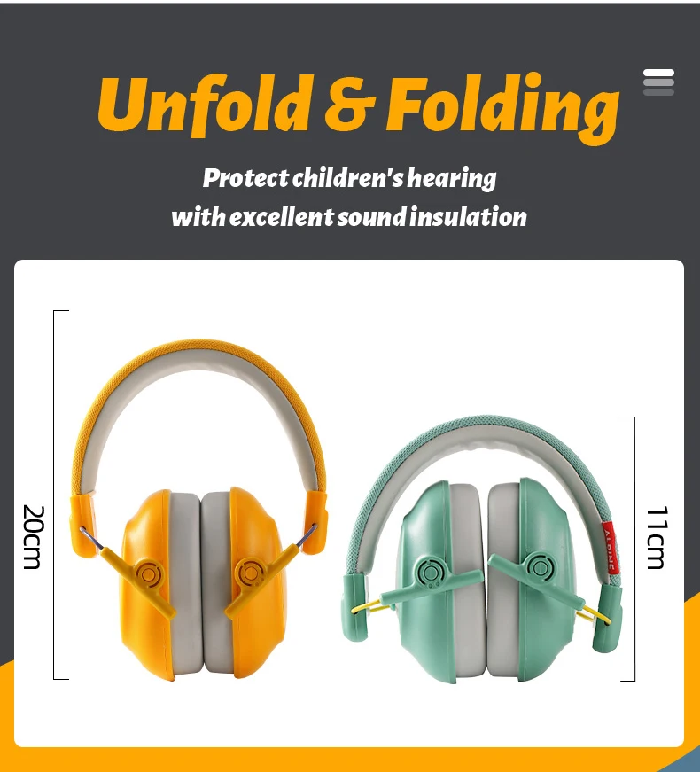 Adult Hearing Protection Ear Muffs For Children China Manufacturer's ...